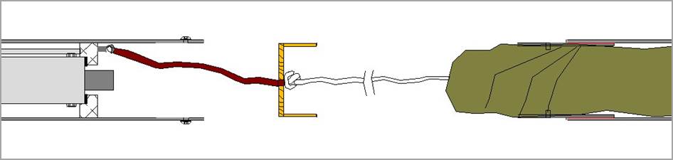 Figure 5: Parachute extraction
