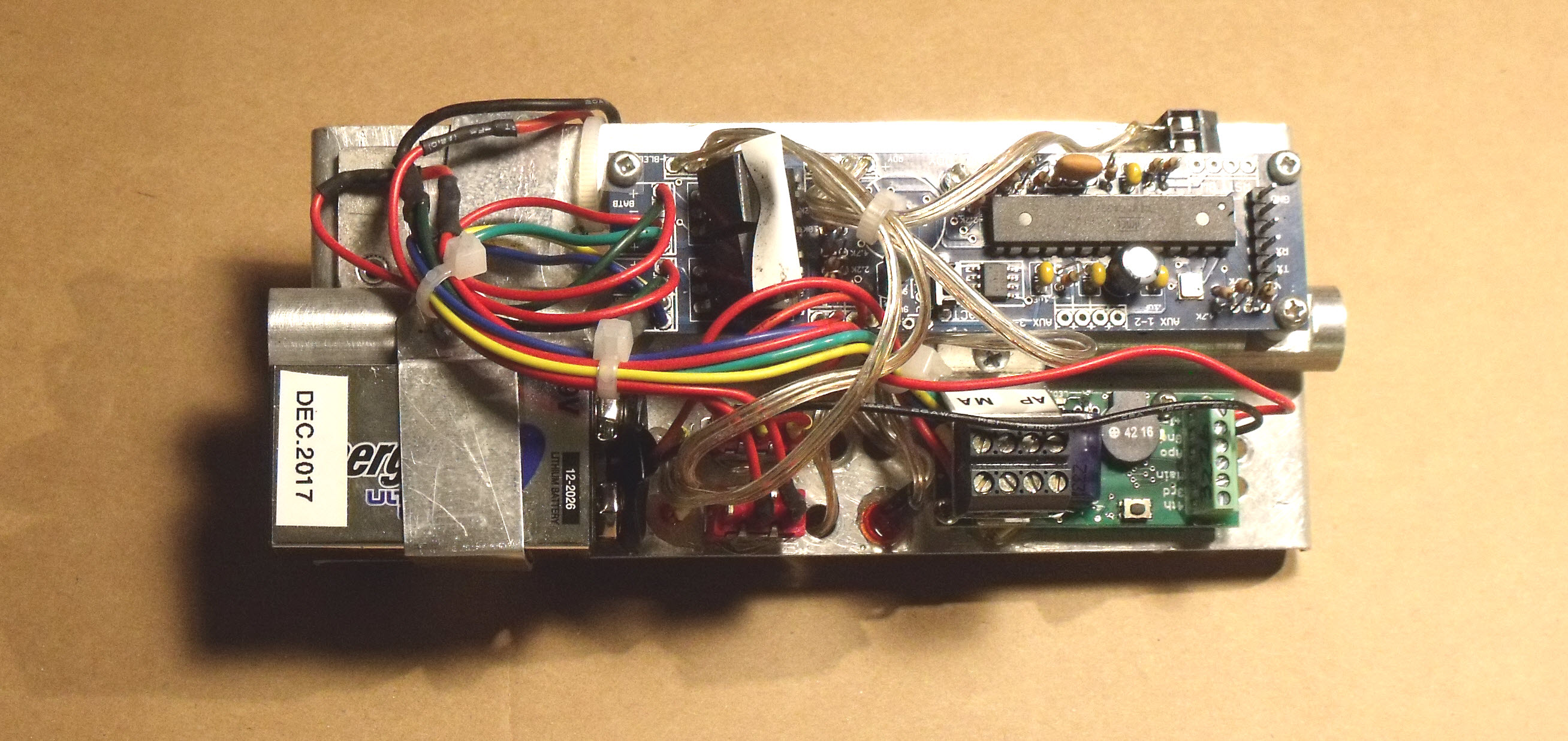 Electronics rack showing Ravenand EggTimer Xi-7\Xi-7_flightcomputers-1.JPG